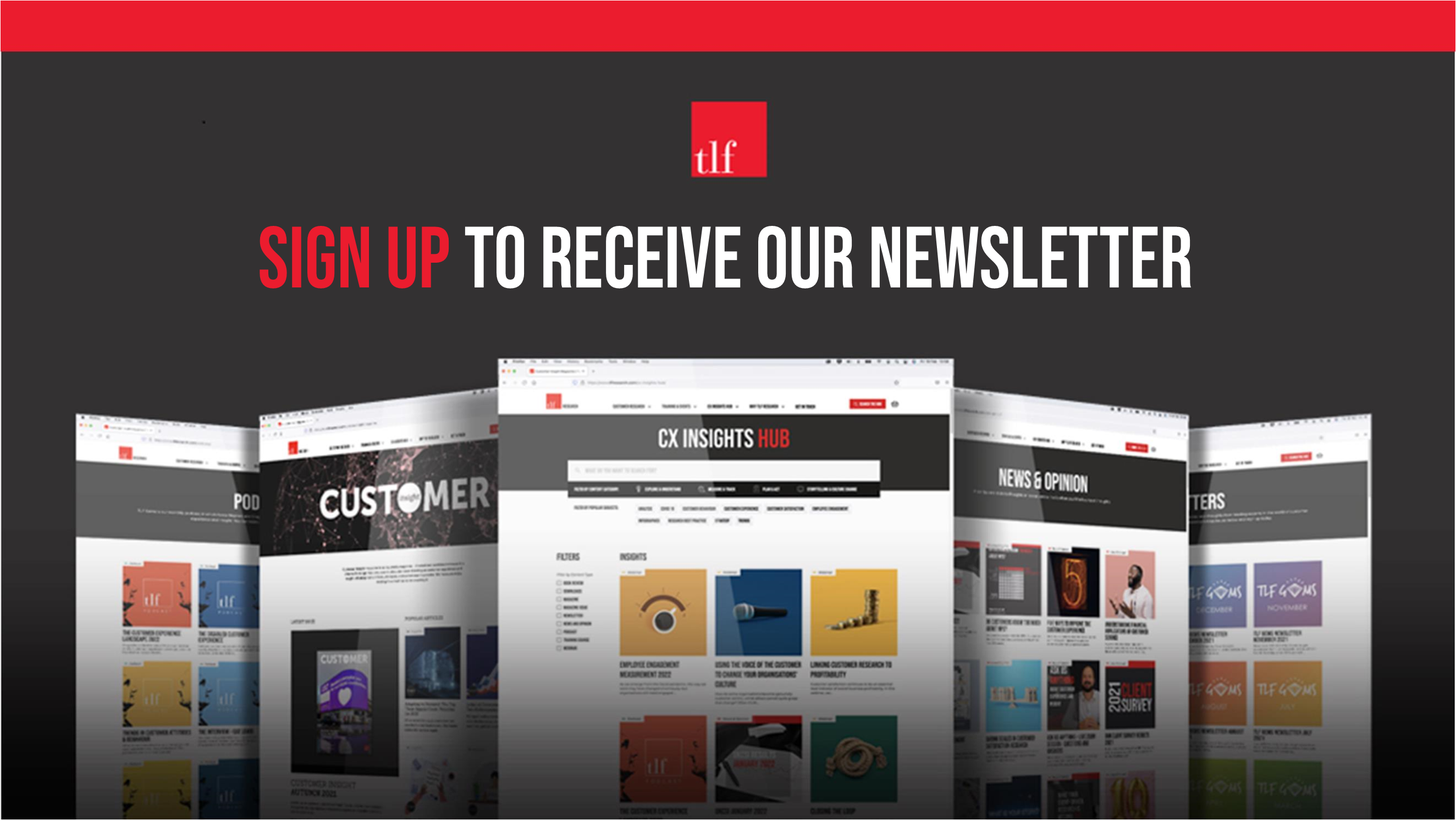 Sign Up To Receive Our Newsletter