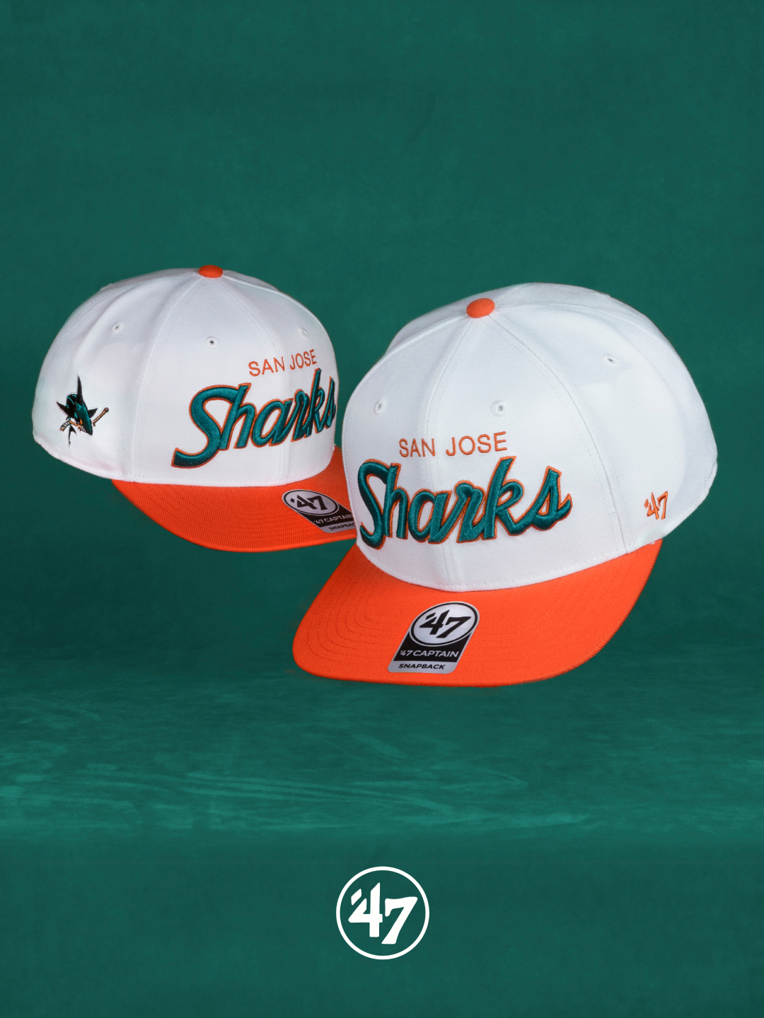 Hatstore Exclusive x '47 San Jose Sharks Script | Hatstoreworld.com