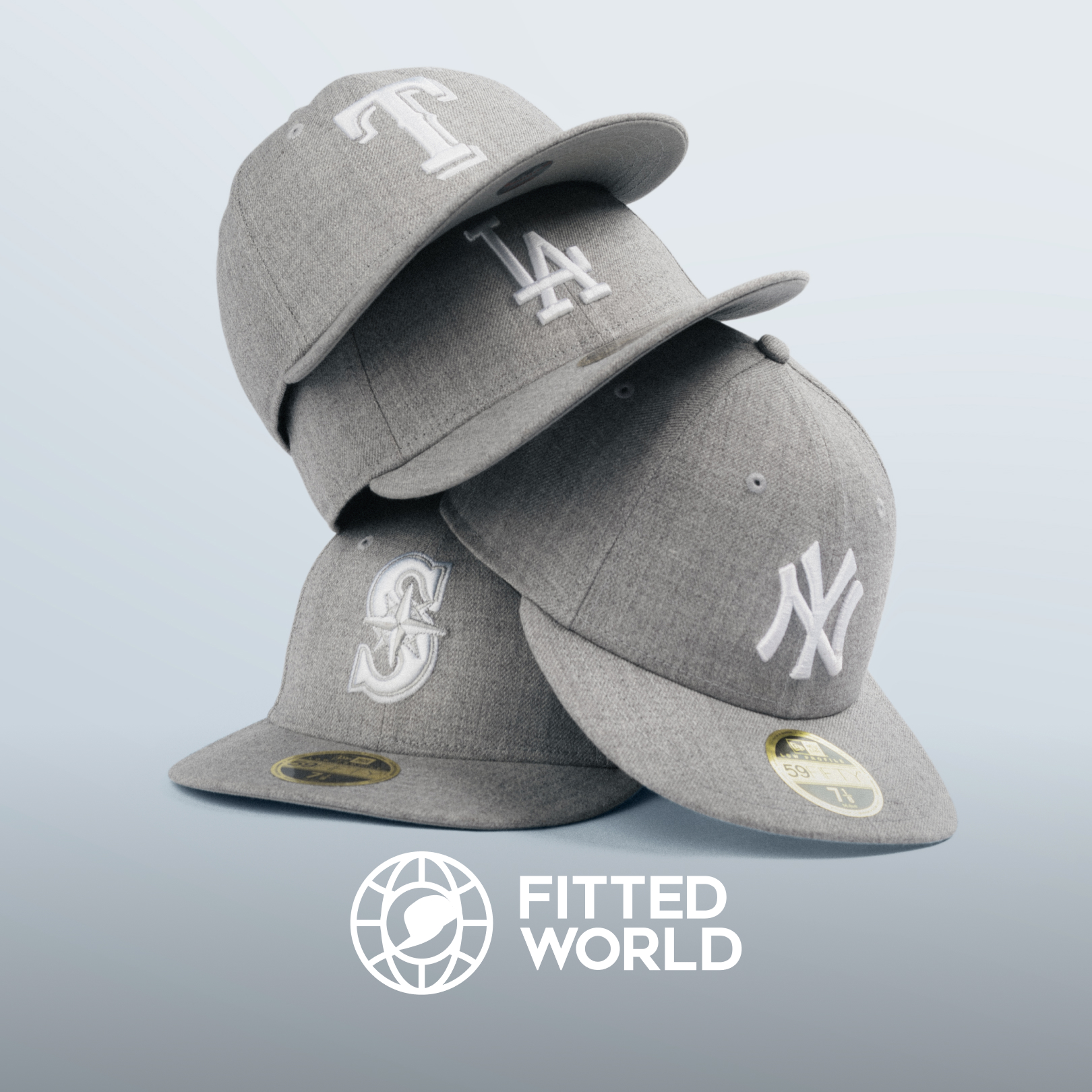 Low Profile Greyhound Pack - Fitted World Drop | Hatstoreworld.com