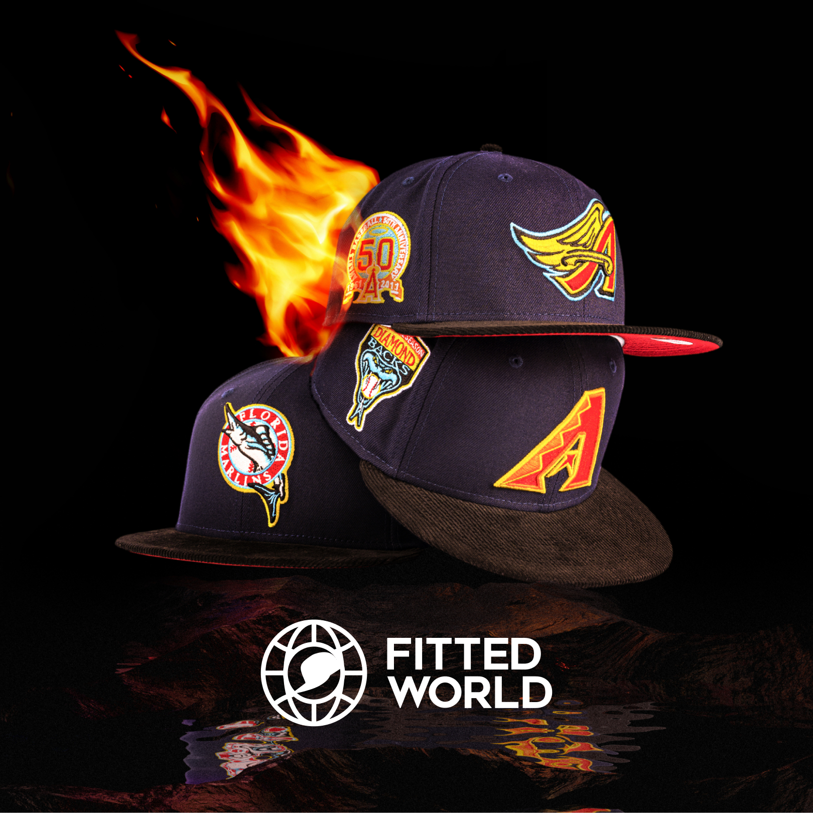Glazed Almond - Fitted World Drop | Hatstoreworld.com