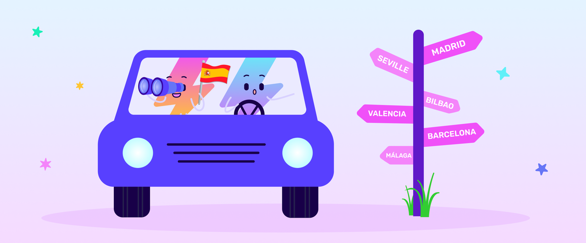 Driving an electric vehicle in Spain
