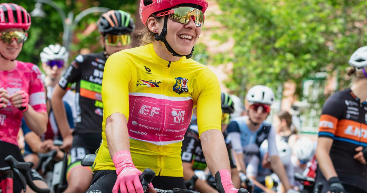 Alison Jackson wins overall at Gracia | EF Pro Cycling