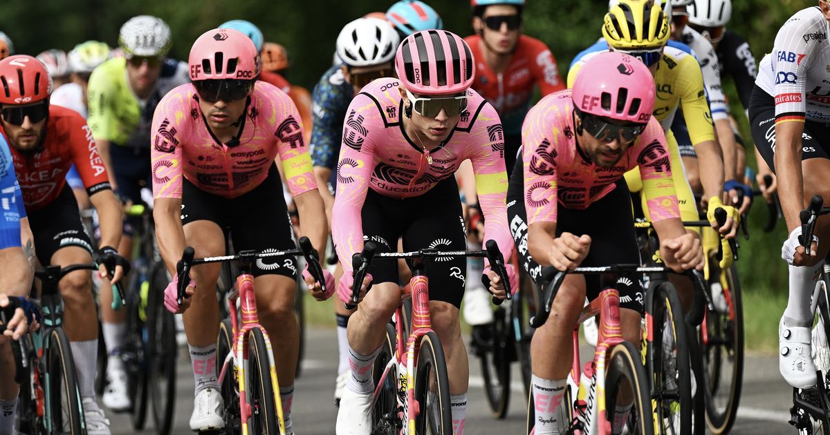 TDF Daily | Stage 5 | Marijn van den Berg goes for it in his debut Tour de France sprint | EF ...