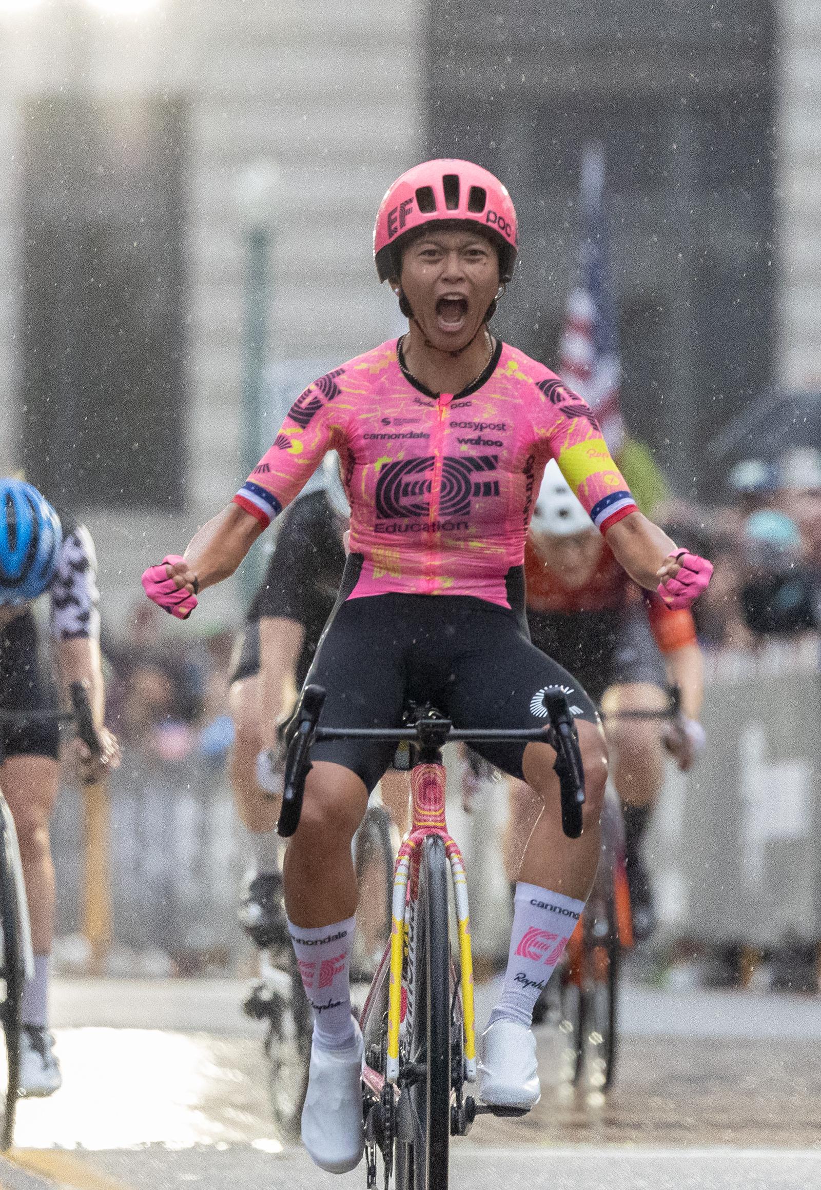 Coryn Labecki wins US national crit title | EF Pro Cycling