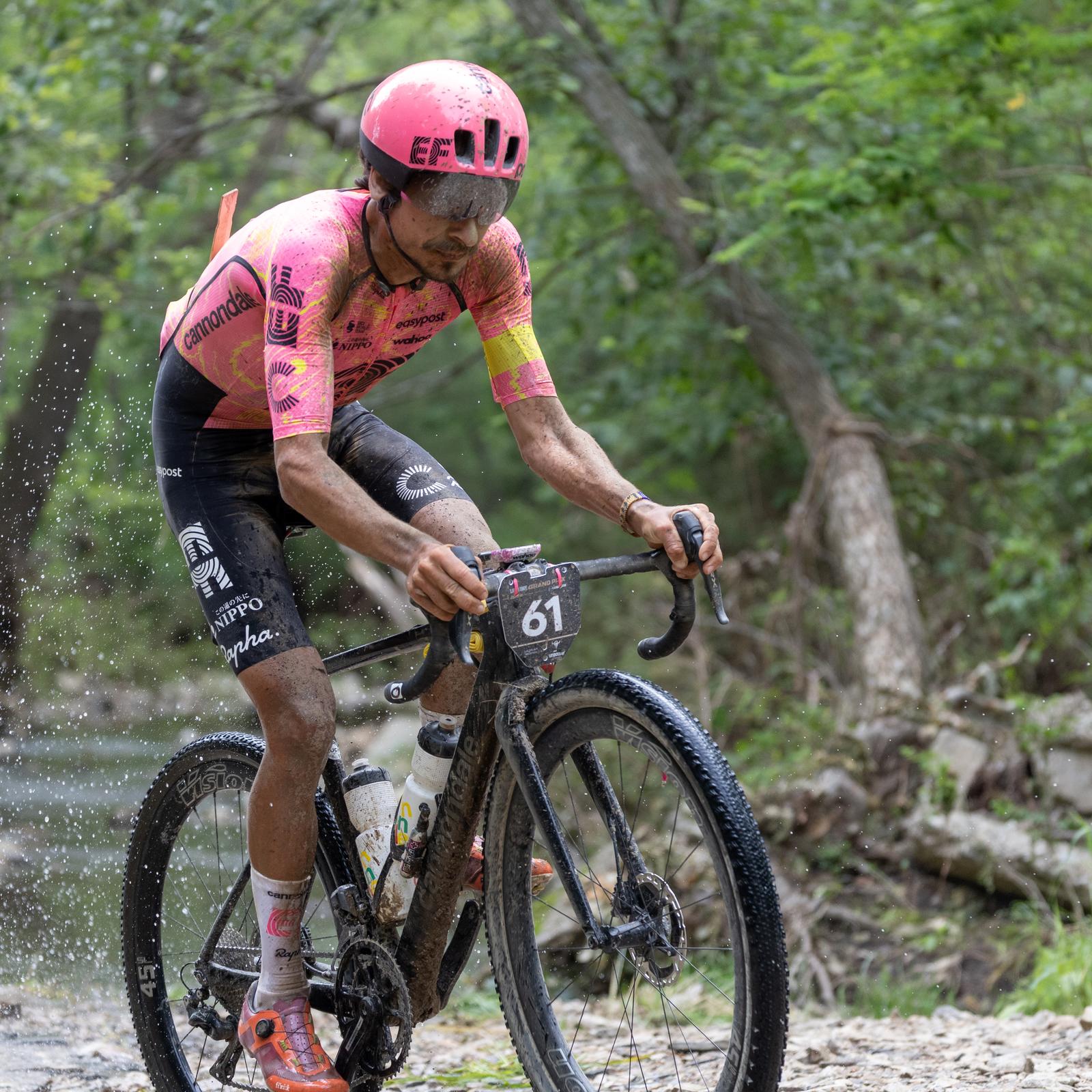 Lachlan Morton wins the 2024 Unbound Gravel | EF Pro Cycling