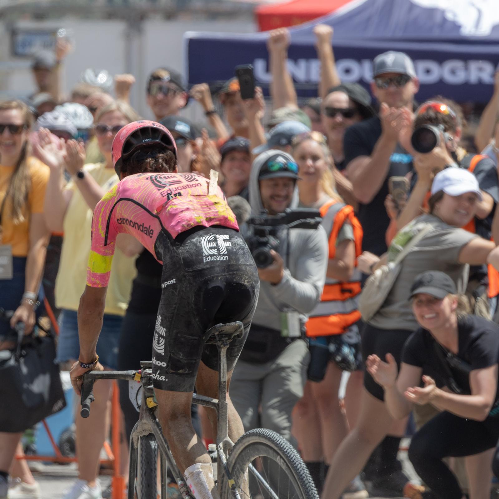 Lachlan Morton wins the 2024 Unbound Gravel | EF Pro Cycling