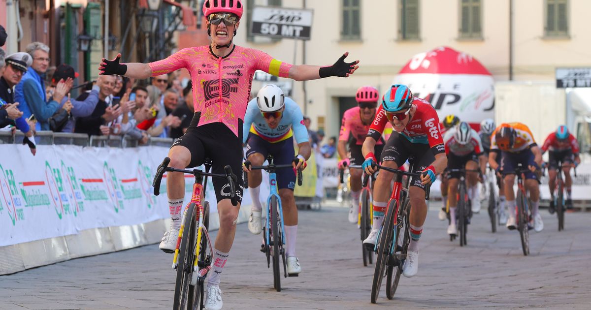 Archie Ryan wins stage four at Coppi Bartali | EF Pro Cycling
