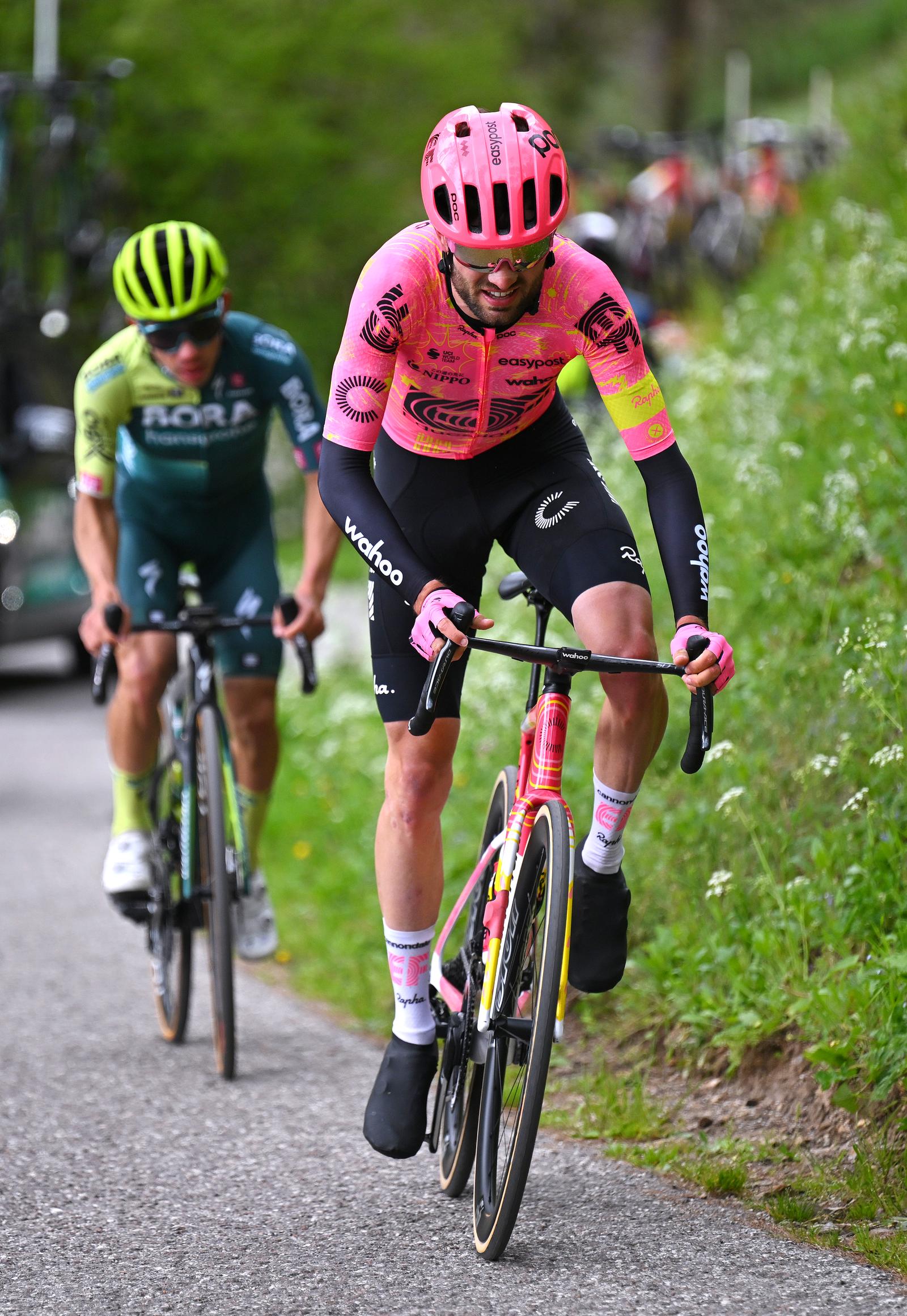 Simon Carr wins queen stage of Tour of the Alps | EF Pro Cycling