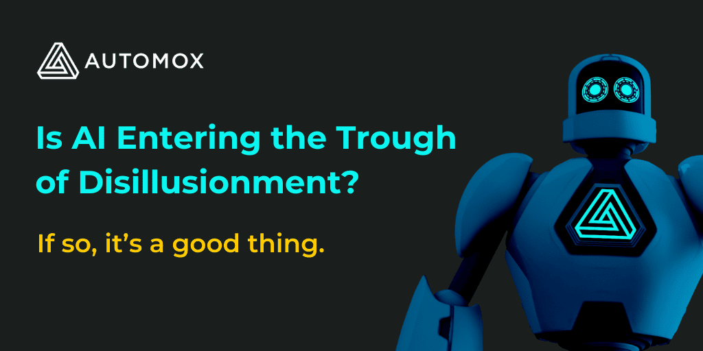 Is AI Entering the Trough of Disillusionment?