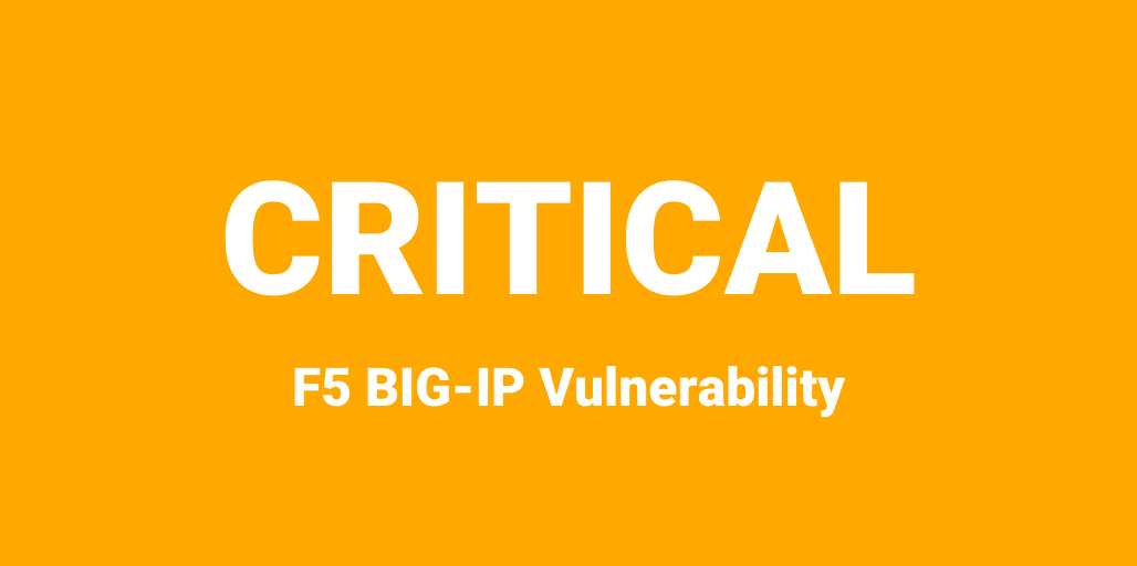 Critical F5 BIG-IP Vulnerability: Timeline & Mitigation