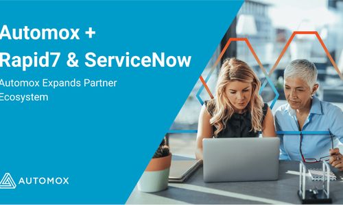 Automox Expands Partner Ecosystem with Rapid7 and ServiceNow