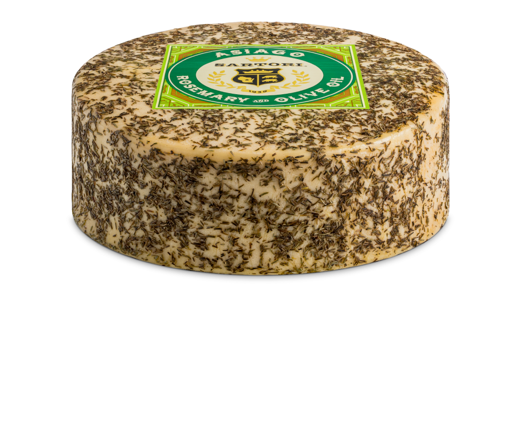 Rosemary & Olive Oil Asiago | Sartori Cheese - Sartori Cheese