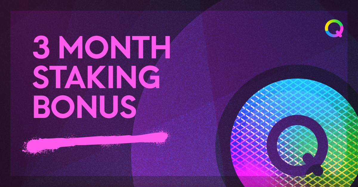 3 Month Deposit Staking Bonus