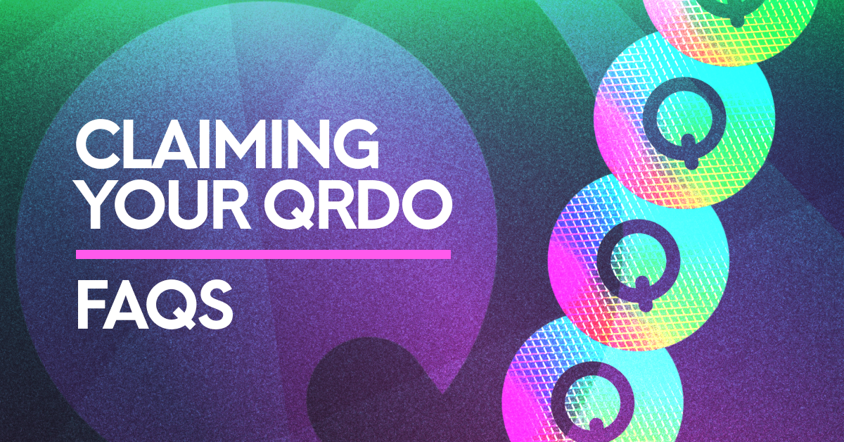 Claiming Your QRDO - FAQs