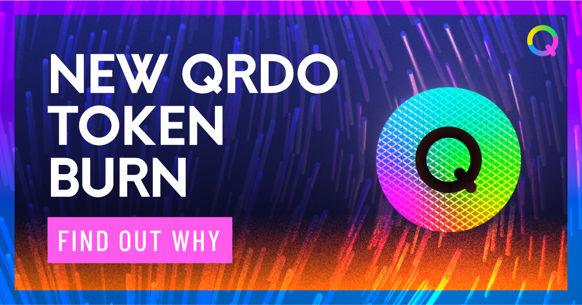 New QRDO Token Burn