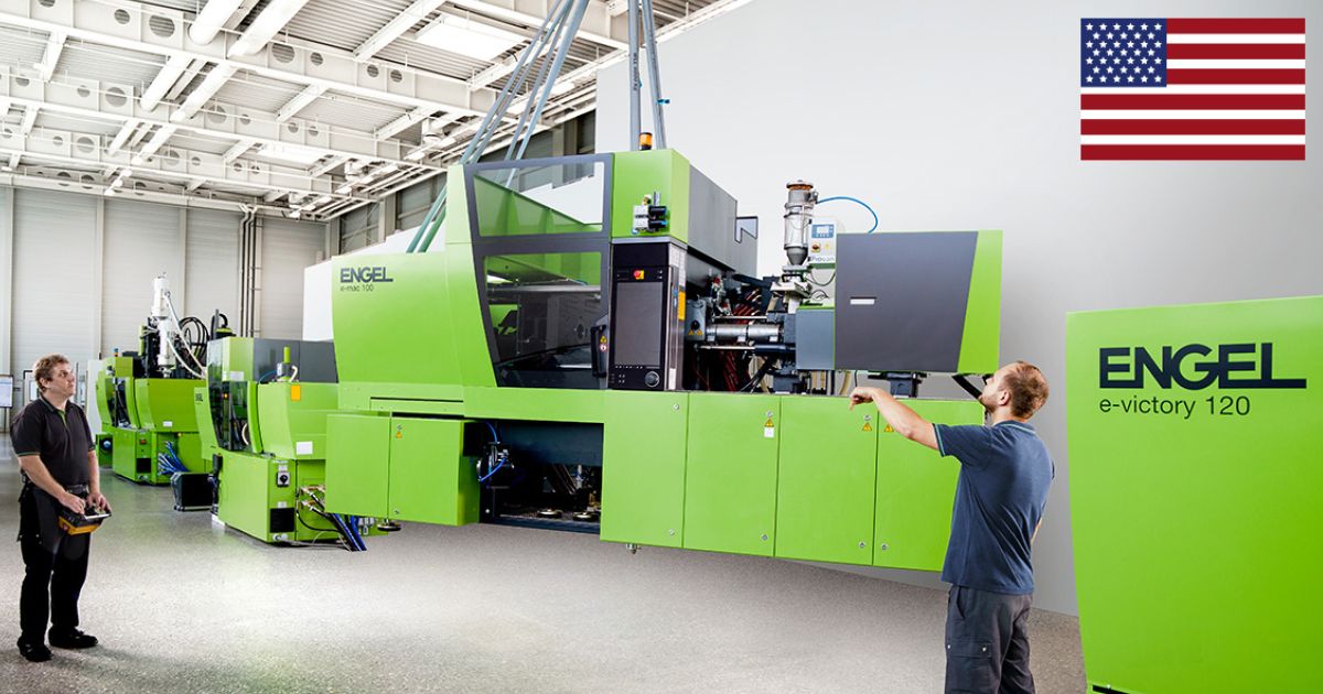 Buy injection molding machine from stock - ENGEL
