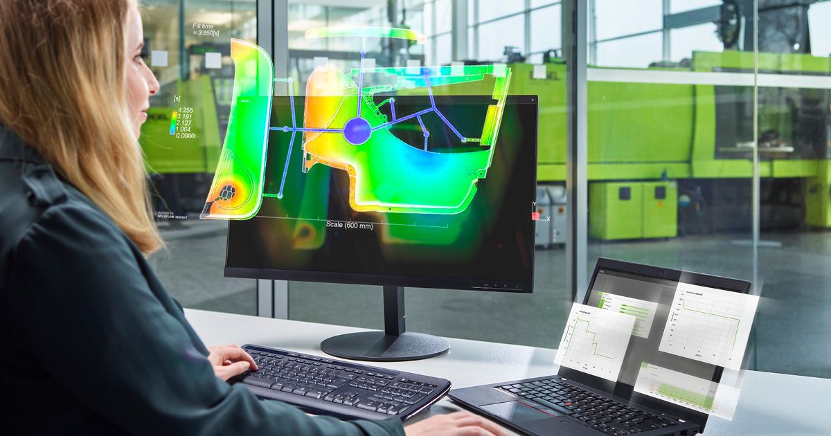 Digital plastic parts design - ENGEL