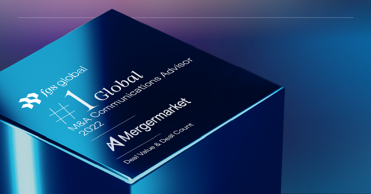 Mergermarket Recognizes FGS Global with Top Deal Rankings