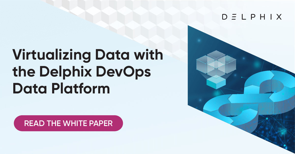 Virtualizing Data With The Devops Data Platform Delphix Delphix 7839