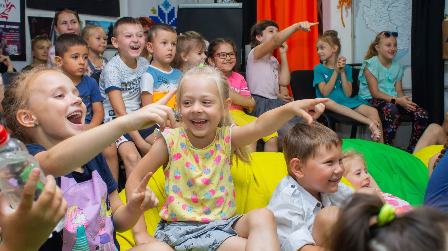 The crèche where Ukrainian children learn to laugh again