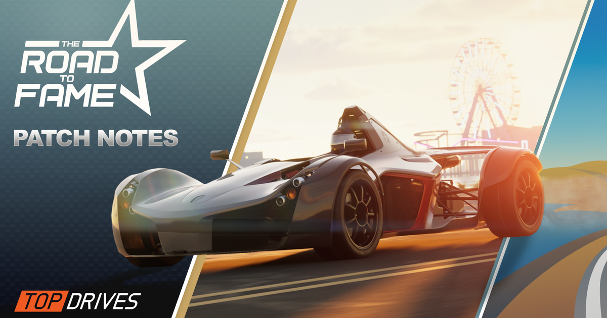 Top Drives Update 19.1 Patch Notes