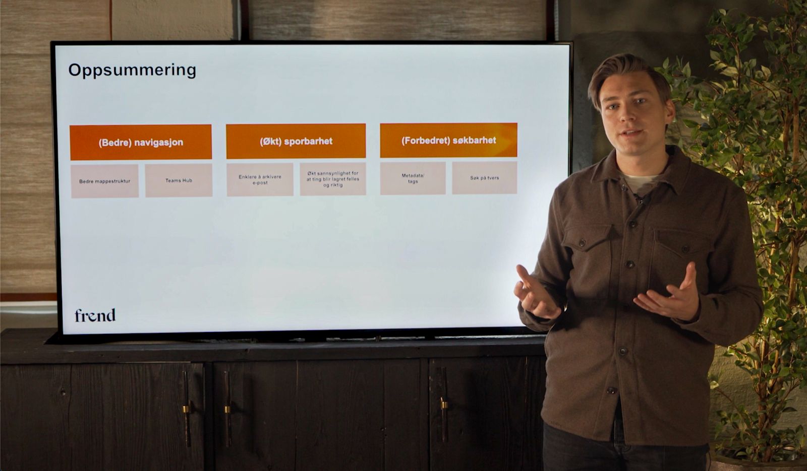 Finn filer på et blunk: Oppsummering - Frend