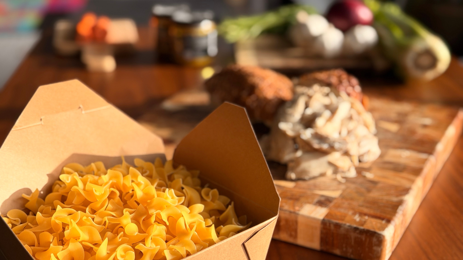 Zero-Waste Turkey Noodle Soup Recipe | Green Paper Products