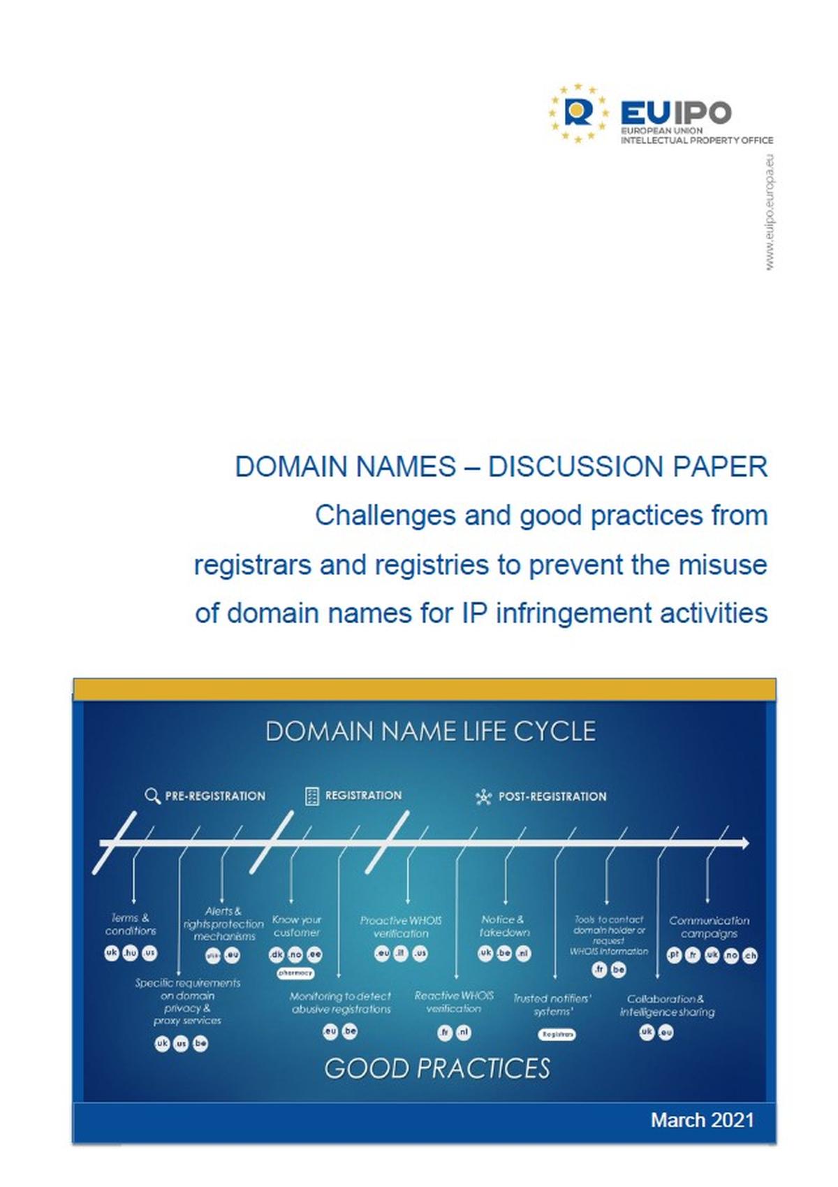 Domain Names – Discussion Paper - Challenges and good practices from ...