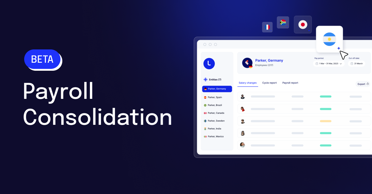 Introducing Global Payroll Consolidation