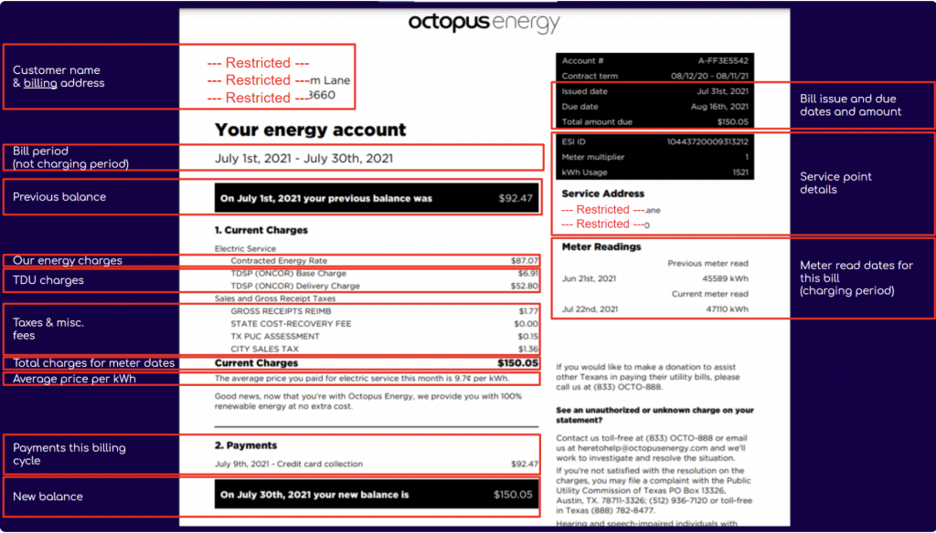 How To Read Your Octopus Energy Bill Blog Octopus Energy, 48% OFF