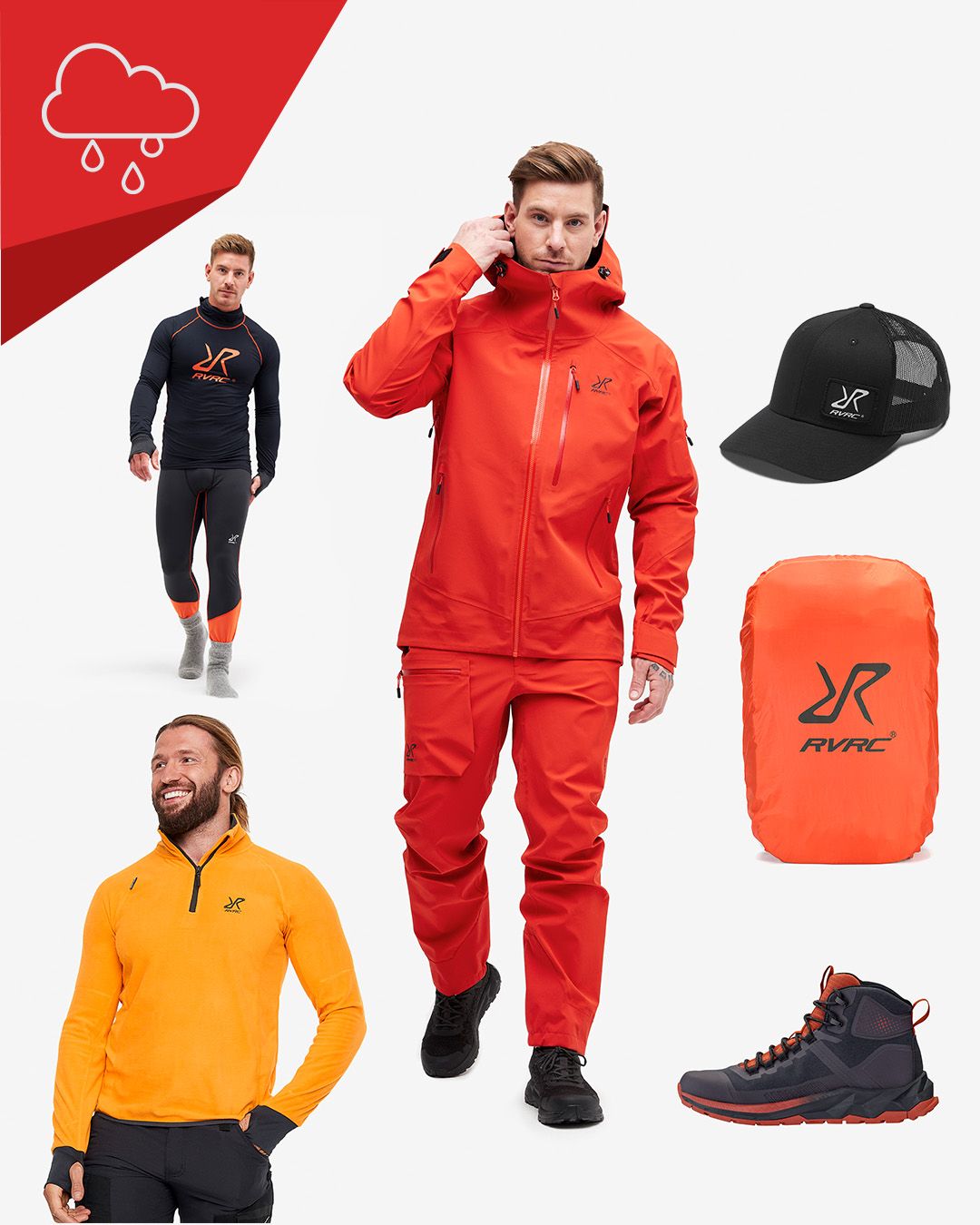 Så väljer du rätt outfit för att vandra i regn | RevolutionRace