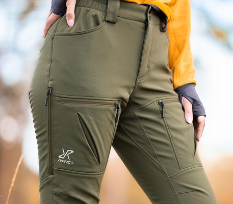 Hiball Softshell Pants Women Orion Blue | RevolutionRace