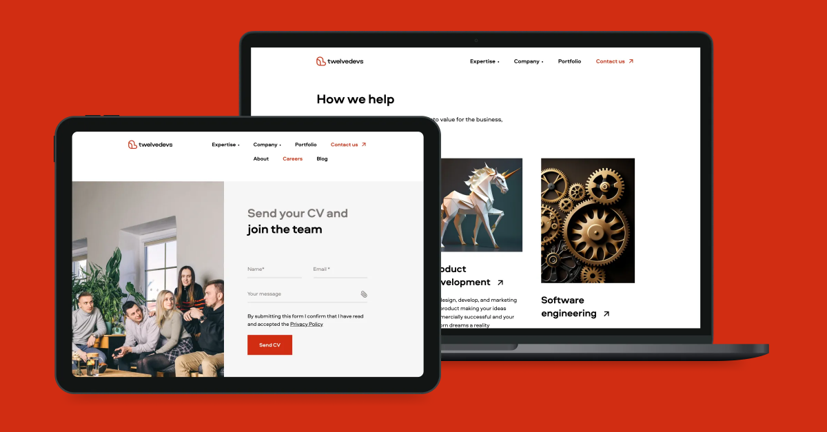Corporate Website with a Headless CMS | Case Study