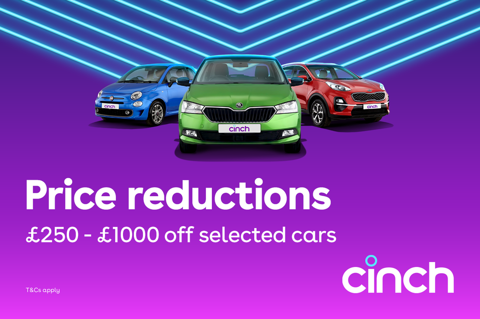 Price reductions all year round - cinch