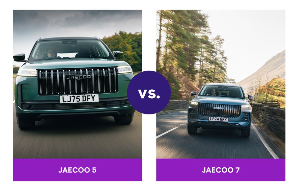 JAECOO 5 vs. JAECOO 7: which should you buy? - cinch