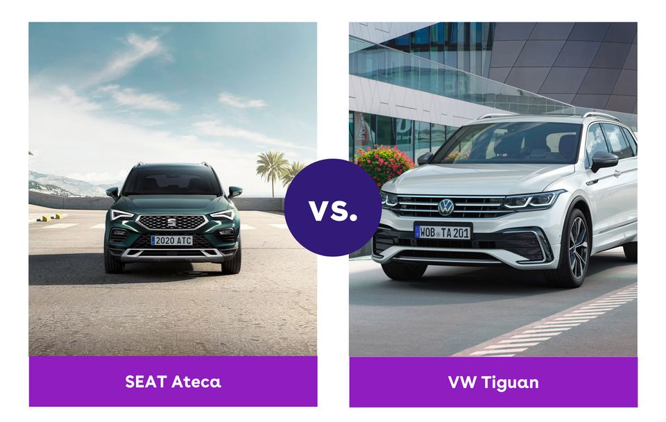 SEAT Ateca vs. VW Tiguan: which is better? - cinch