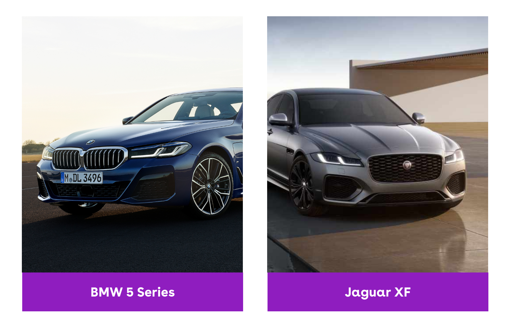 BMW 5 Series vs. Jaguar XF: which is better? - cinch