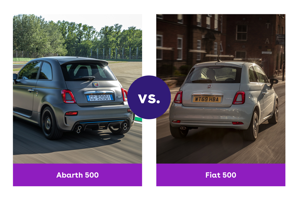 Abarth 500 vs. Fiat 500: which is better? - cinch