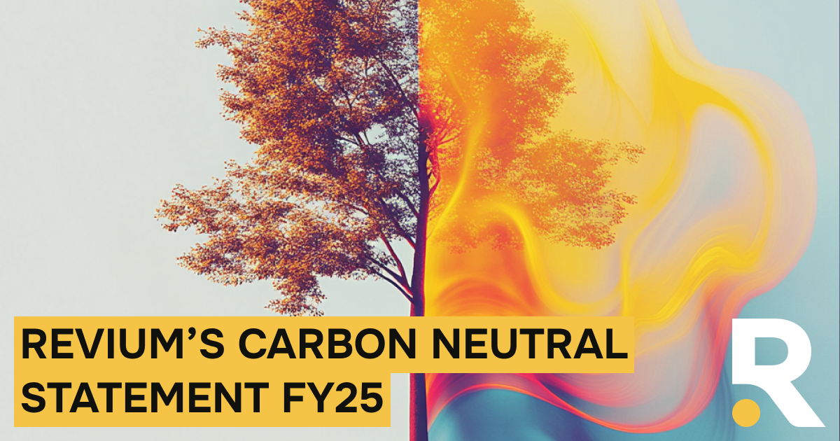 Revium's Carbon Neutral Statement FY25 | Revium