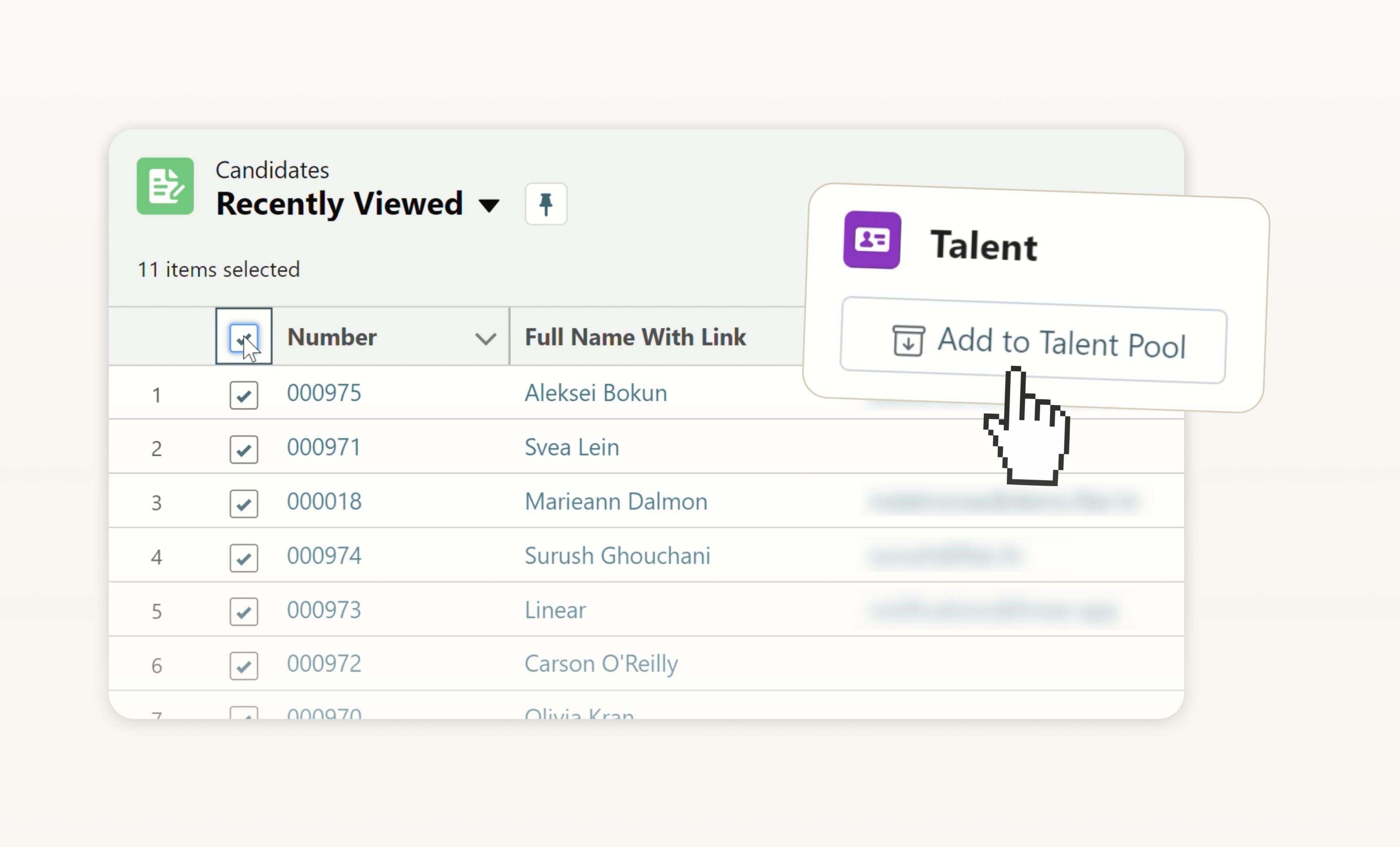Erstelle Talent Pools für Recruiting | flair