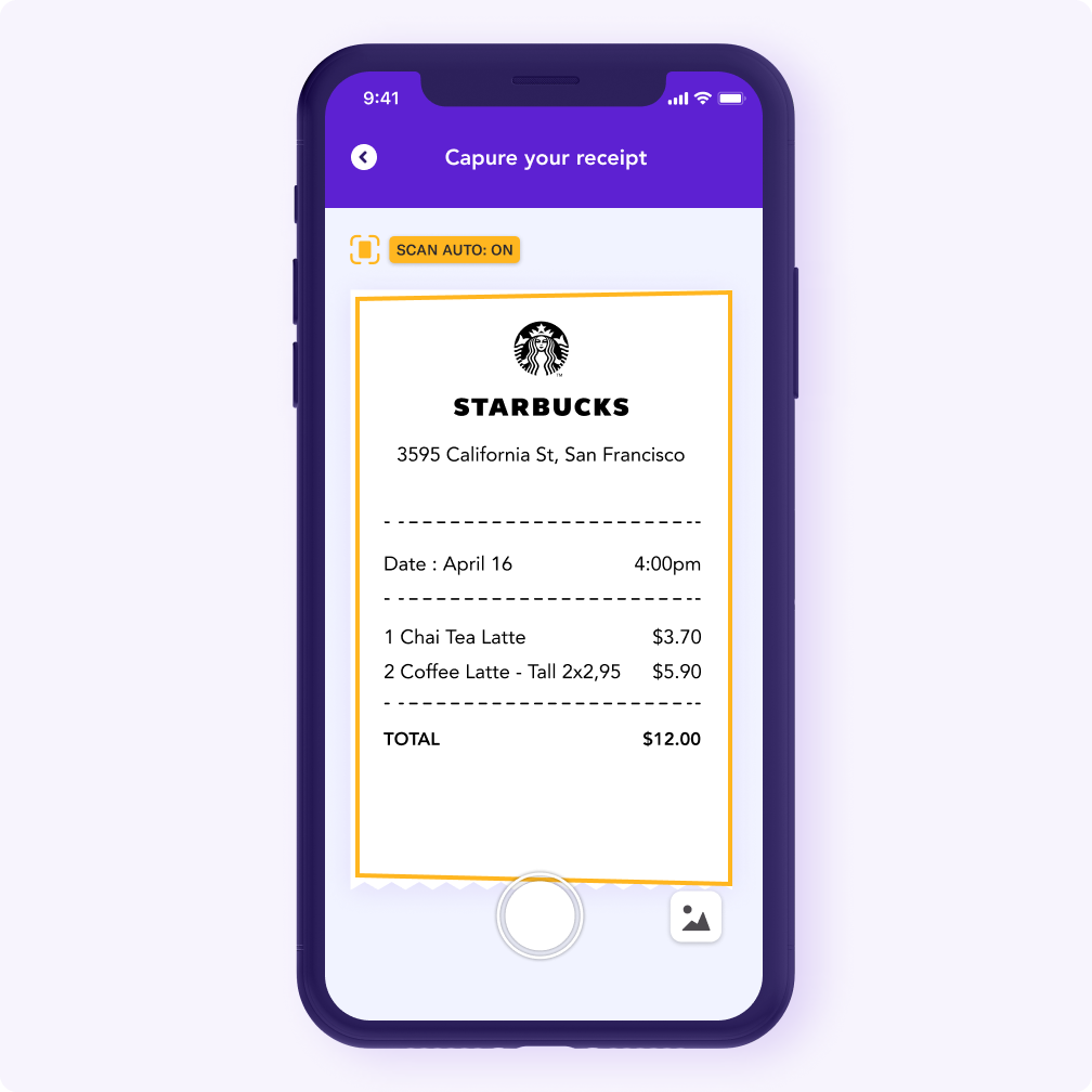 Collect receipts easily with Spendesk