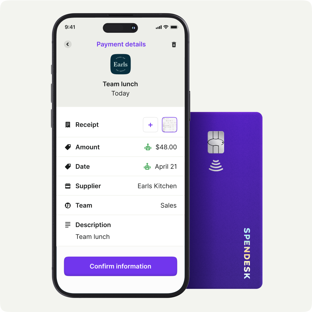 Download the Spendesk mobile app