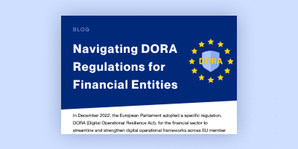 Navigating DORA Regulations for Financial Entities | Beamy