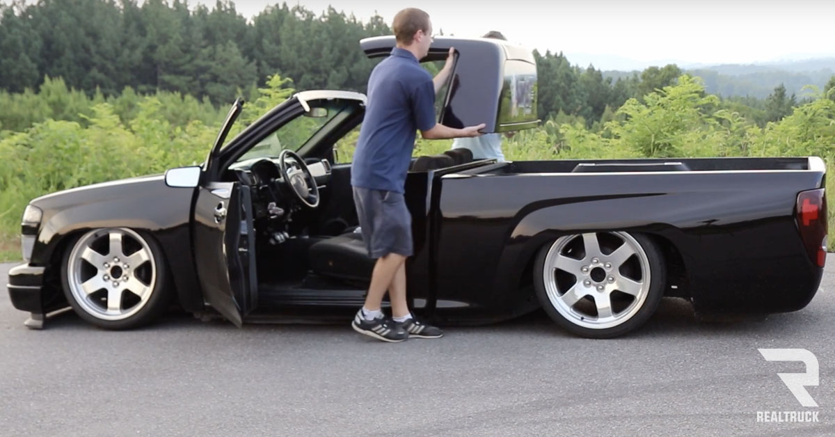 Chop Top Pickup Truck