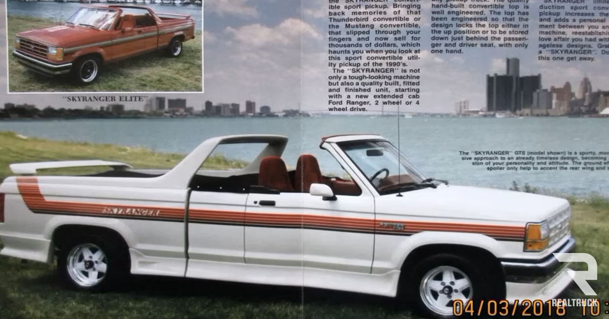 Ford Pickup Truck Convertible