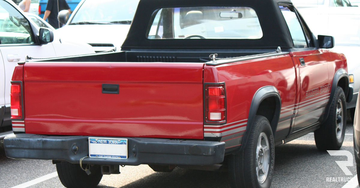 Dakota Convertible Truck Curbside Classic: 1989 Dodge Dakota Sport