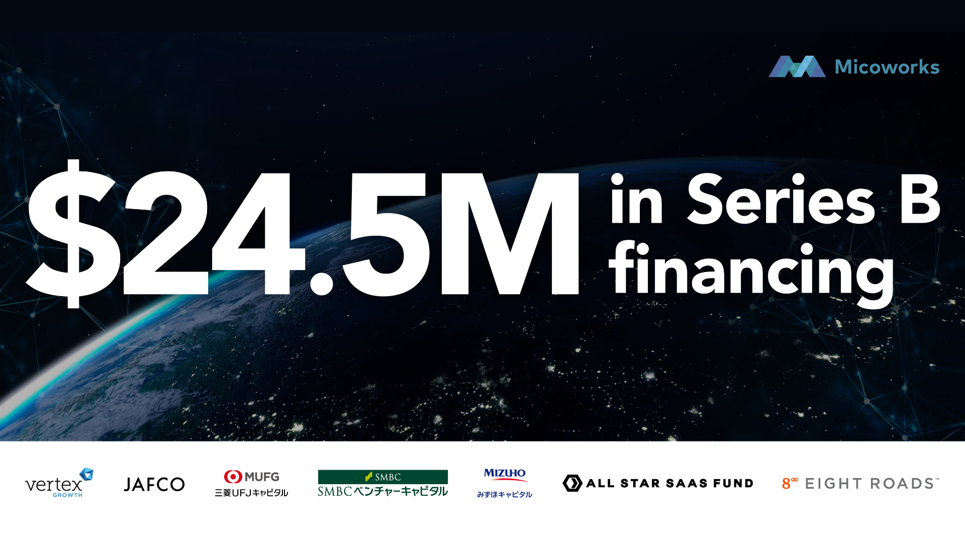 Micoworks Inc., Raised JPY 3.5 Billion In Series B Round to Accelerate Global Business Expansion ...