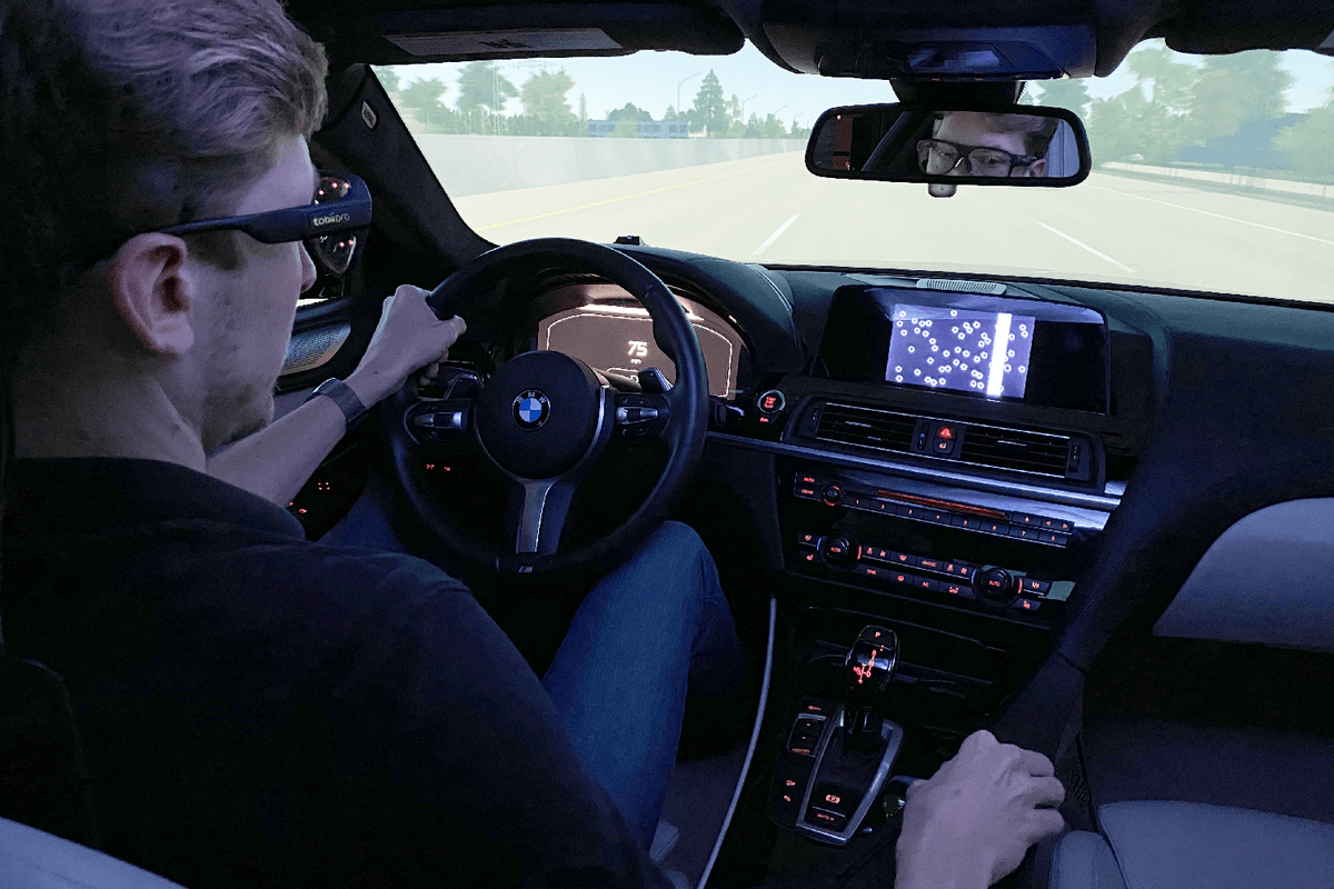Wearable eye tracking and automotive simulators - Tobii