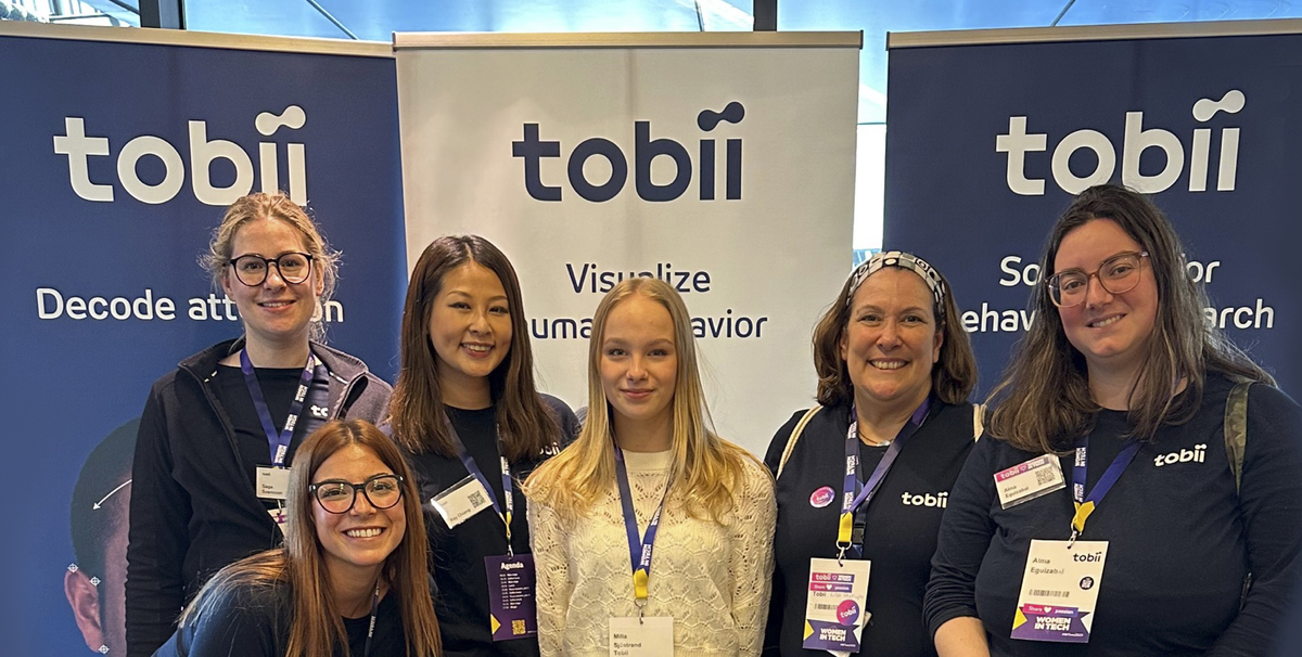 Tobii and their partnership with Women in Tech - Tobii