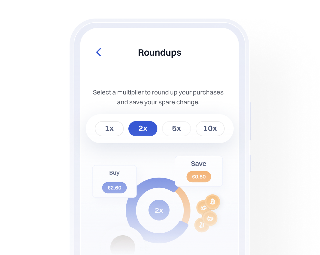 Automatic roundups: the easiest way to save - Bitstack